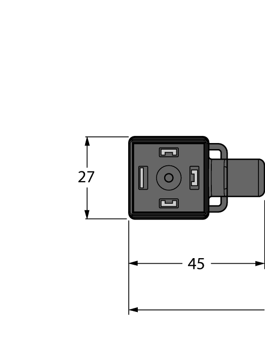 Valve connector A type - Extension Cable