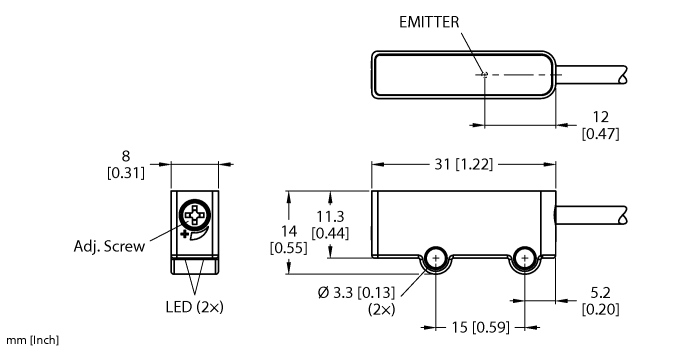 Photoelectric Sensor - Diffuse-Mode Sensor