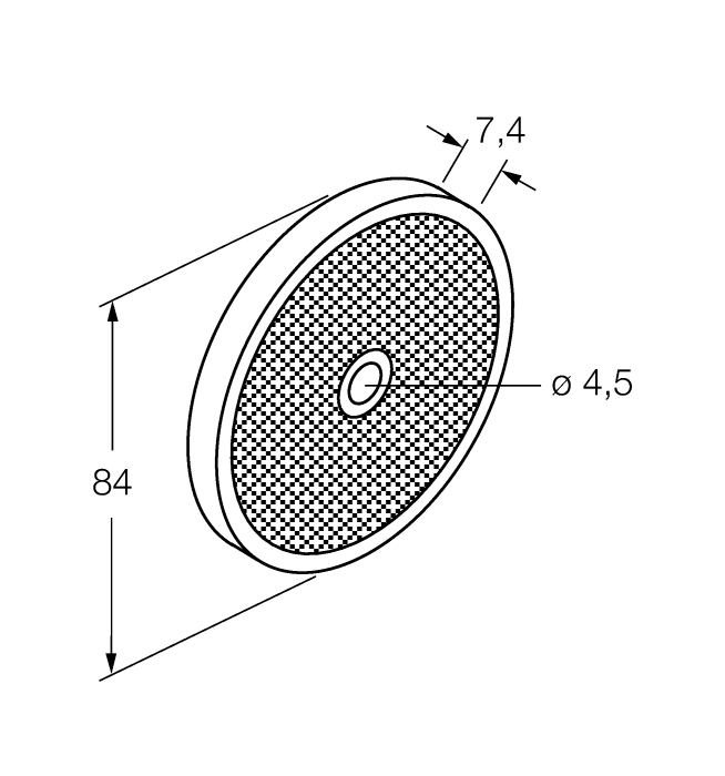 Photoelectric Sensor - Retroreflective Sensor with Polarizing Filter
