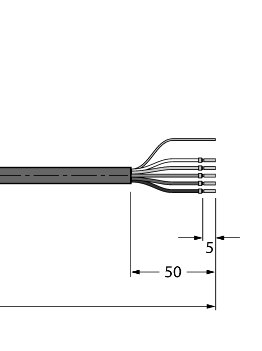 Actuator and Sensor Cable, PVC - Connection Cable